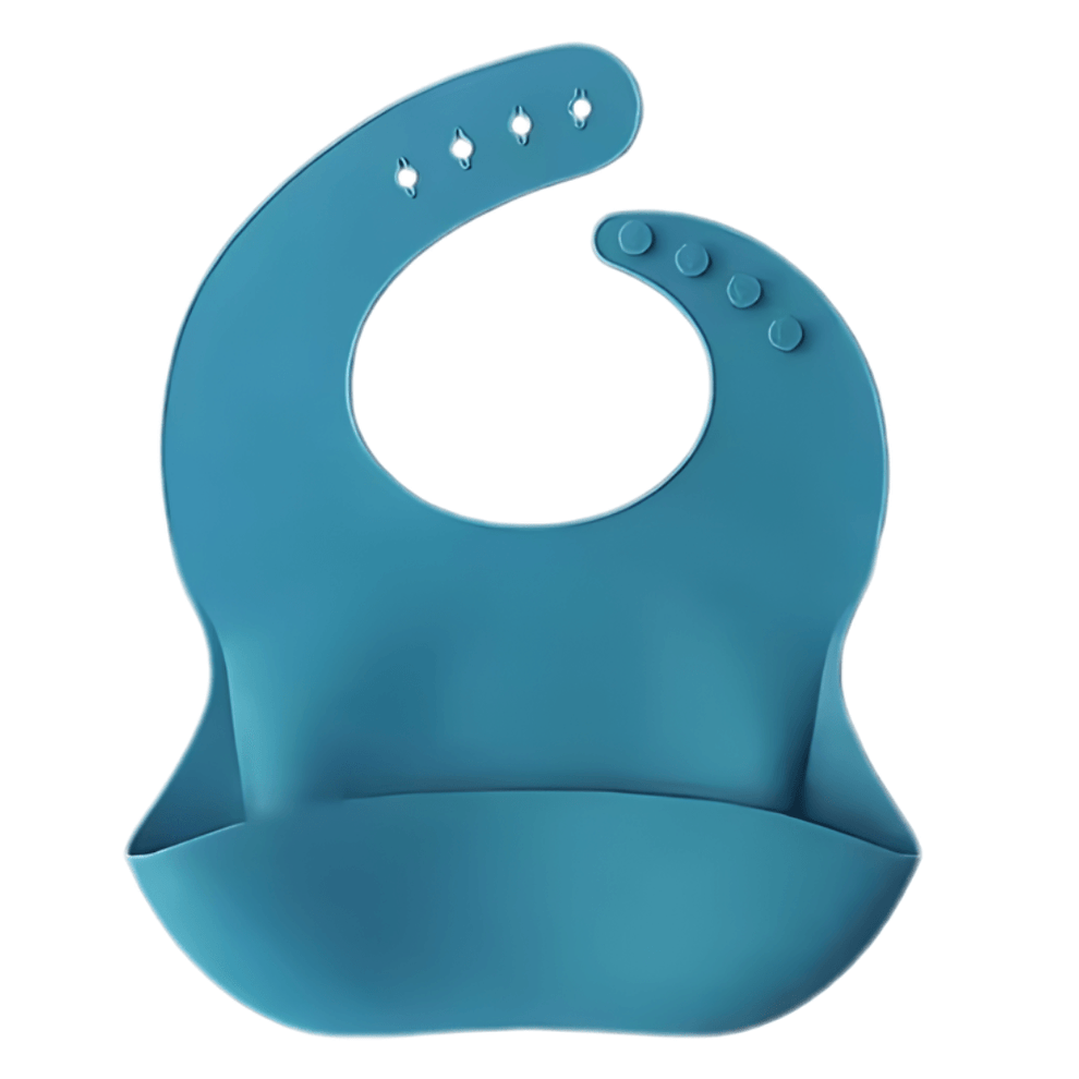 Soft Silicone bib – The Teething Co