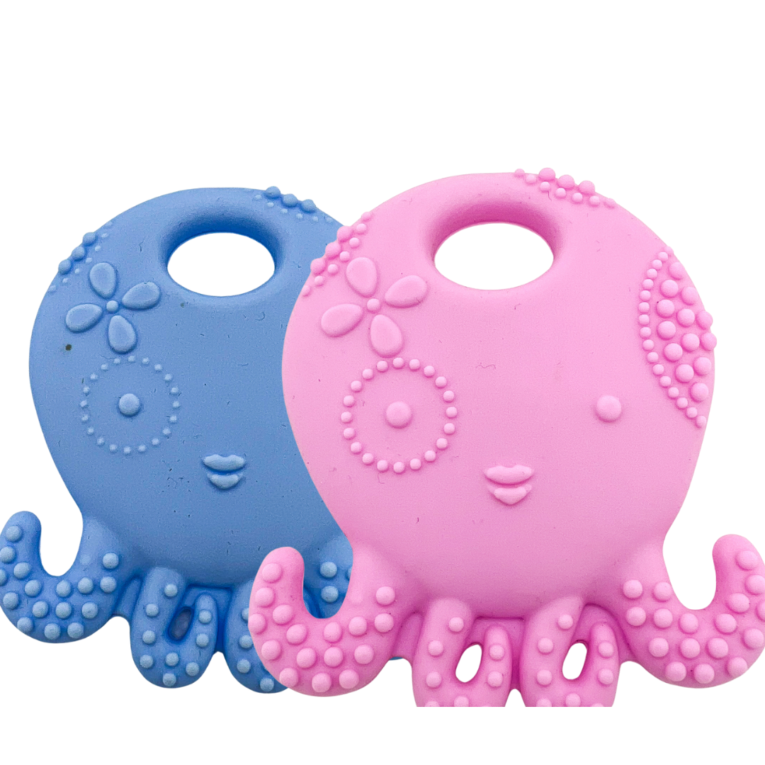 Octopus Silicone Teether – The Teething Co