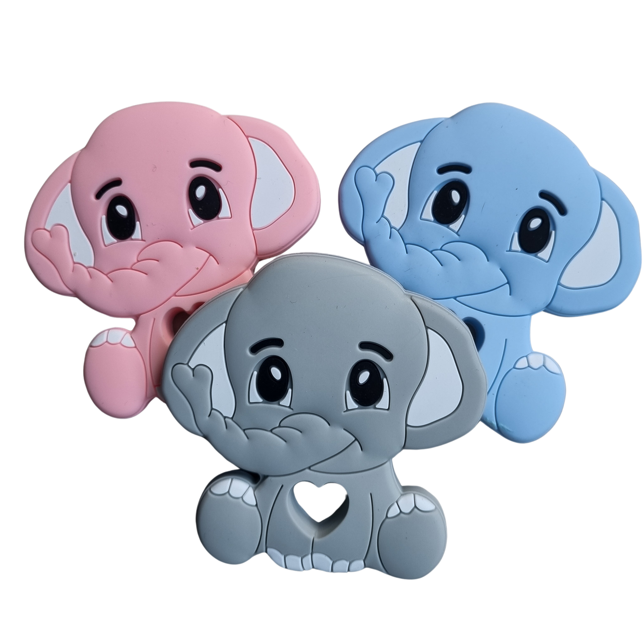 Elephant Silicone Teether – The Teething Co