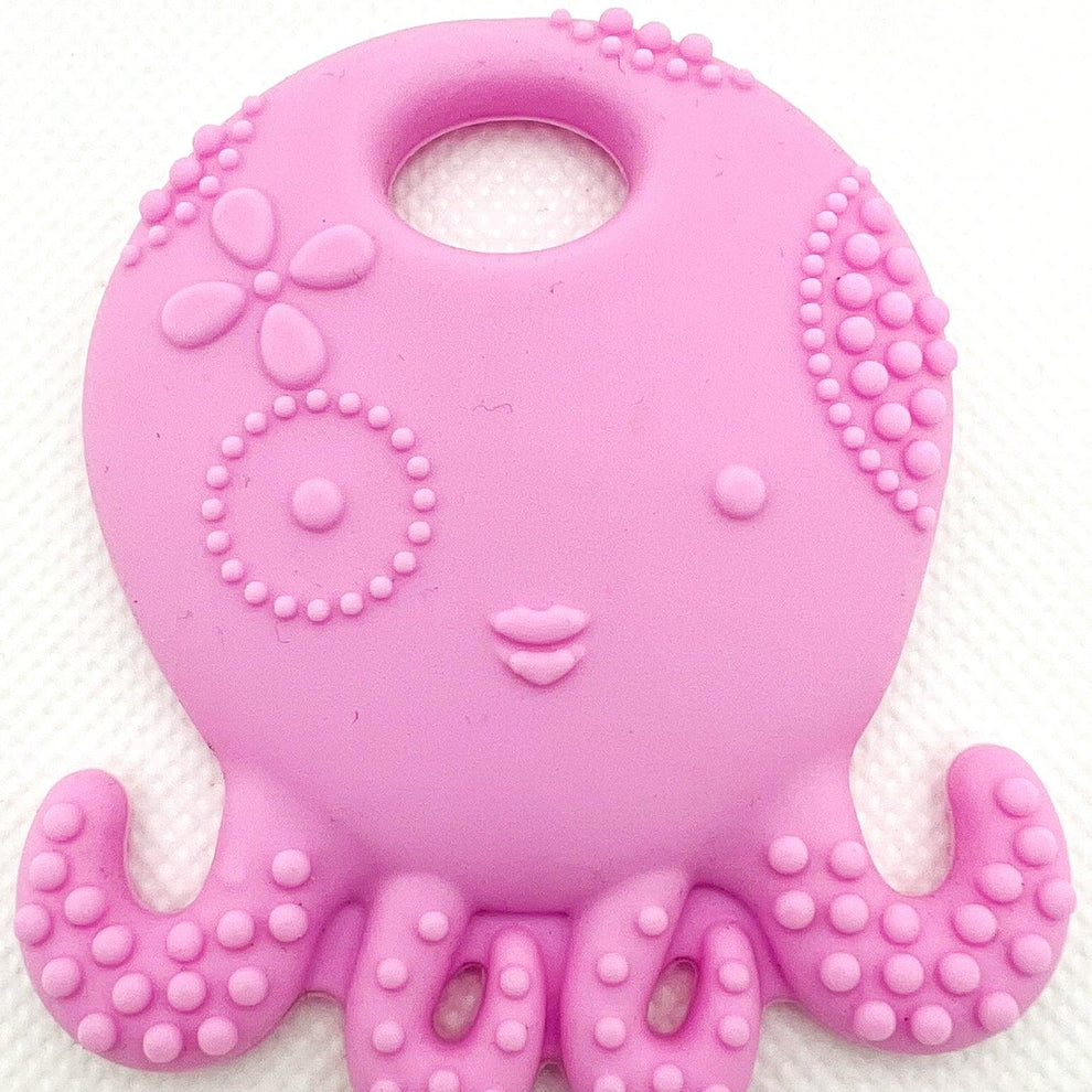 Octopus Silicone Teether – The Teething Co